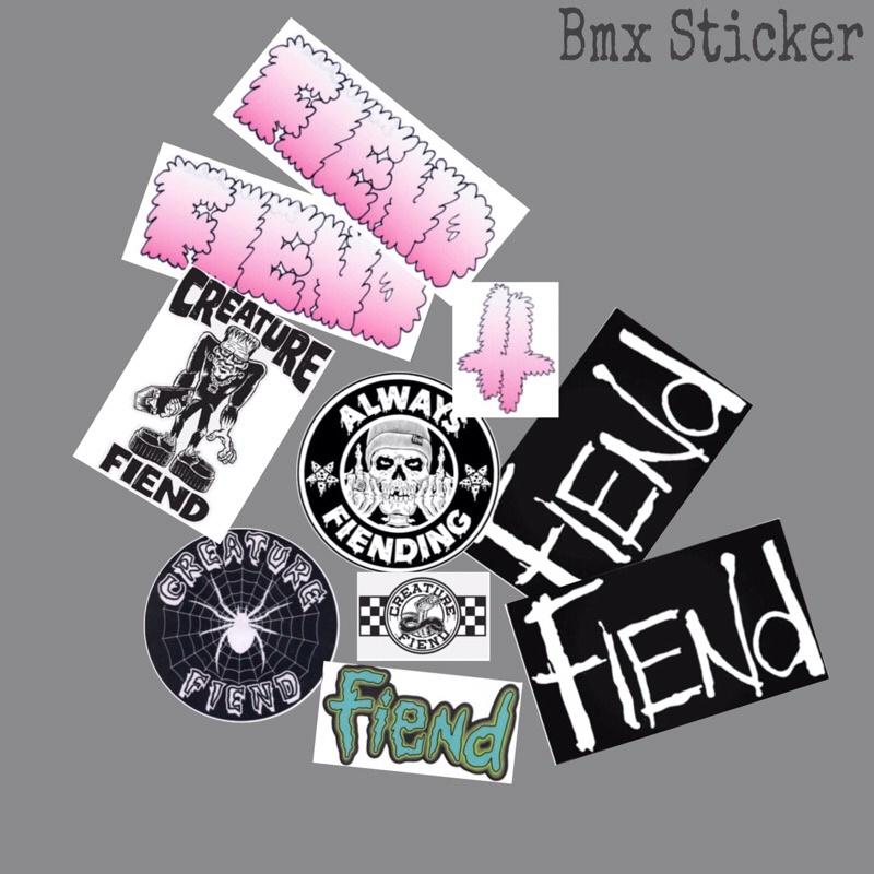 Jual TRANSPARAN STICKER BENING BMX STREET FIEND Transparan | Shopee ...