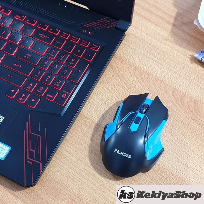 Jual MOUSE GAMING WIRELESS NUOS X2 MURAH | Shopee Indonesia