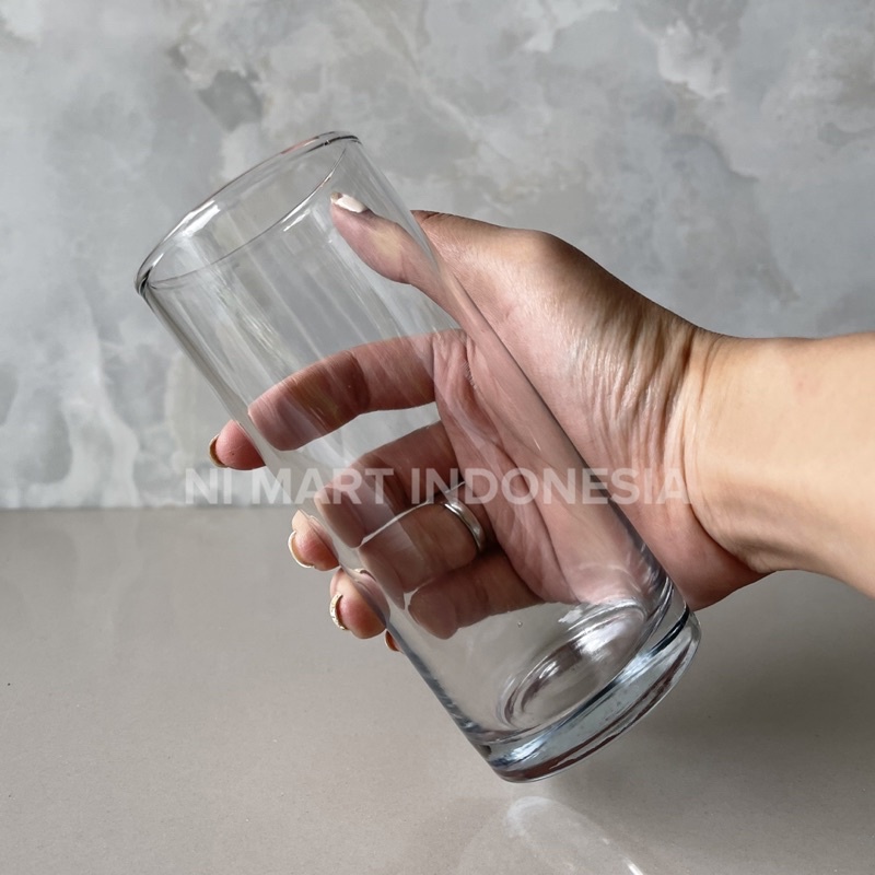 Jual GELAS MINUM KACA LU-10 T KEDAUNG KIG GELAS TINGGI PANJANG OCHA ELEGANT CANTIK MEWAH SIMPEL ...