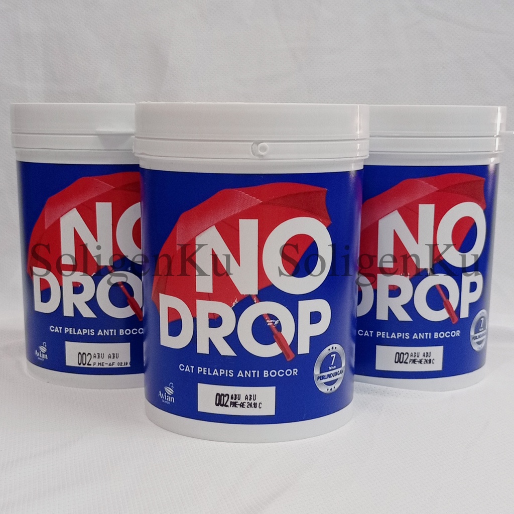 Jual No Drop 1 kg Cat Pelapis anti Bocor No Drop Cat Waterproof | Shopee Indonesia