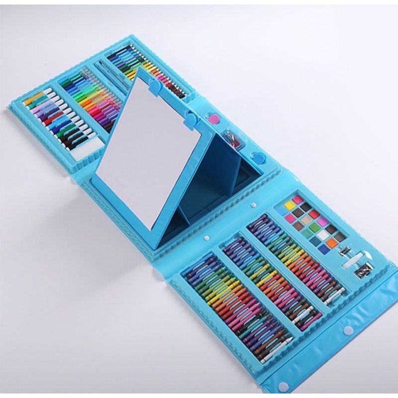 Jual art set mewarnai anak 208 pcs (only blue) | Shopee Indonesia