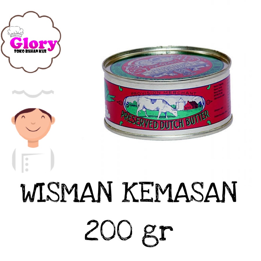 Jual butter wisman 200 gr wijsman | Shopee Indonesia