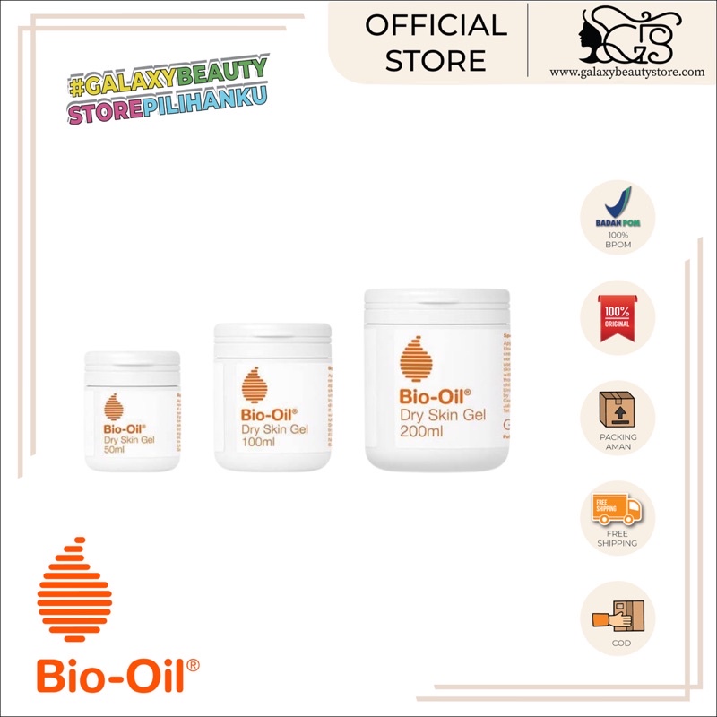 Jual BIO OIL DRY SKIN GEL 50ML / 100ML / 200ML | Shopee Indonesia