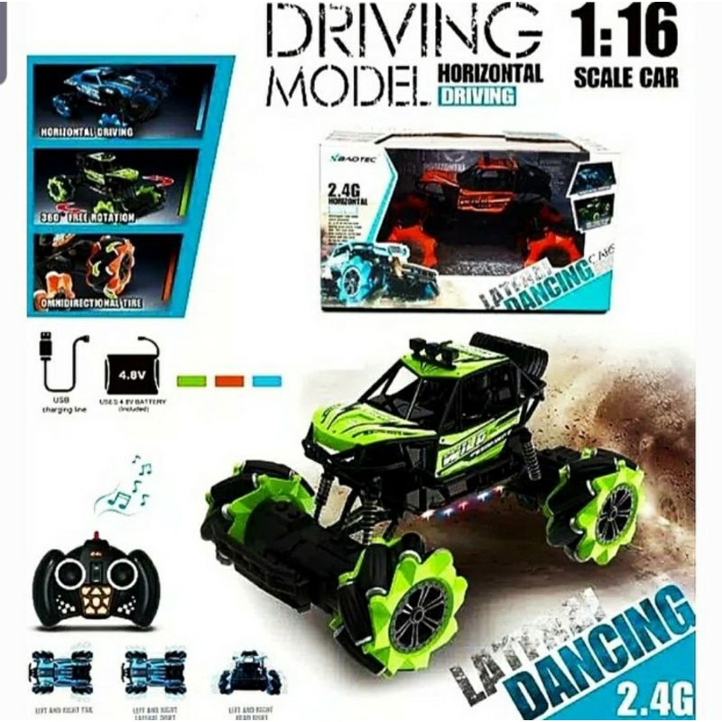 Jual Mainan Anak Mobil Remote Control RC XBAOTEC Lateral DANCING ...