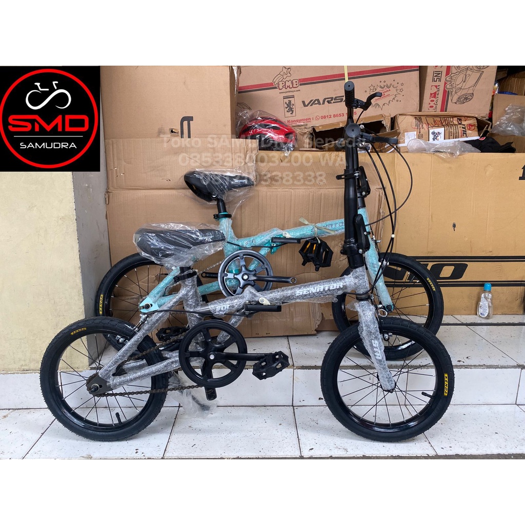 Jual Sepeda Lipat Folding 16 Merk Senator Murah Bagus BDG | Shopee ...