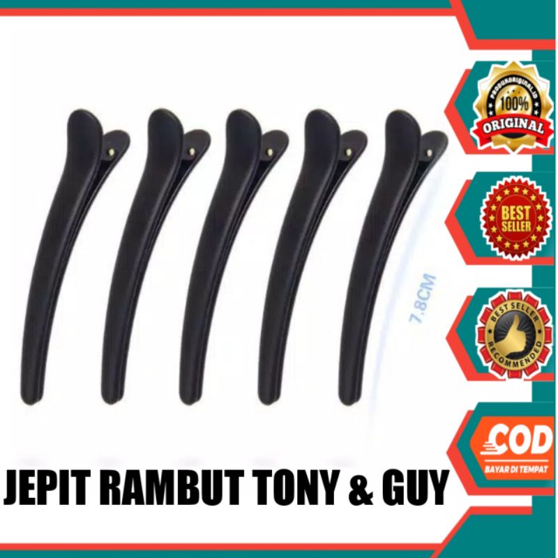 Jual COD!! JEPIT RAMBUT MODEL BEBEK MERK TONY & GUY UNTUK PERLENGKAPAN ...