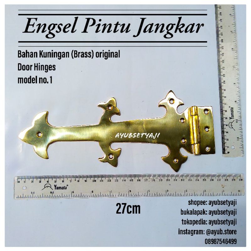 Jual Engsel Pintu Kuningan Engsel Gerbang Model Jangkar Engsel pintu ...