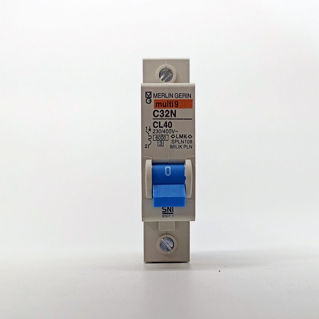 Jual MCB Listrik Merlin Gerin Biru SPLN 2A 4A 6A 10A 16A 20A 25A 32A 40A 63A MULTY9 2 4 6 10 16 ...