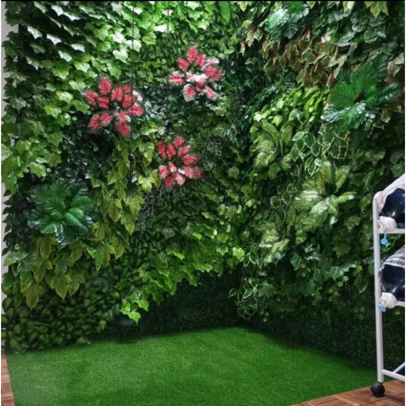 Jual Tanaman Rambat Sintetis Daun Palsu Dekorasi Dinding Rumah dan ...