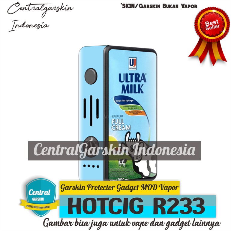 Jual COD Garskin SKIN hotcig r233 ultra milk full cream ⭐⭐⭐⭐⭐ | Shopee ...