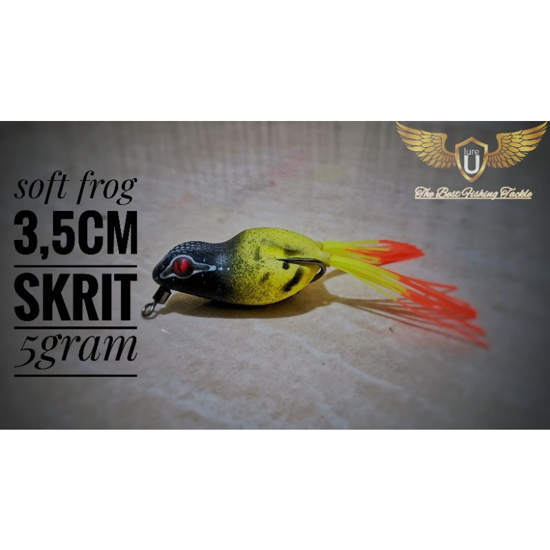 Jual sofrog soft frog 3,5cm 4gram | Shopee Indonesia