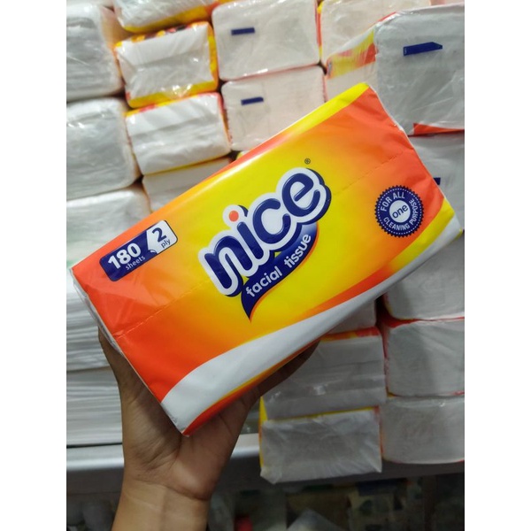 Jual tissue nice 180 sheet 2 ply | Shopee Indonesia