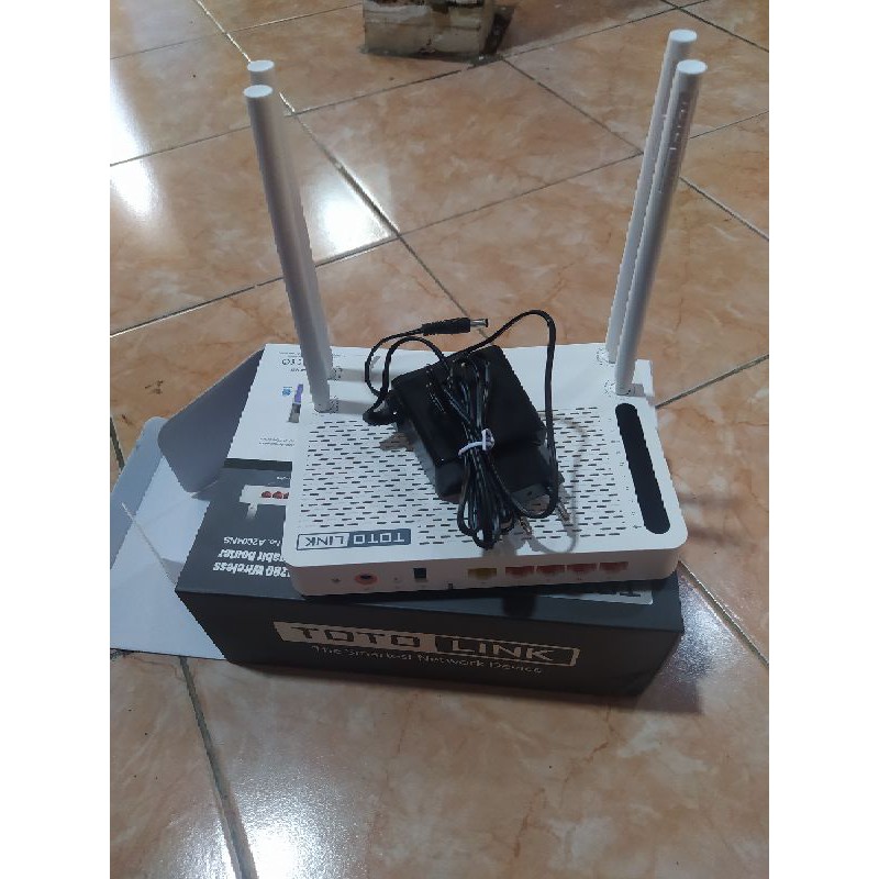Jual TOTOLINK A2004NS AC1200 WIRELESS DUAL BAND GIGABIT ROUTER | Shopee Indonesia