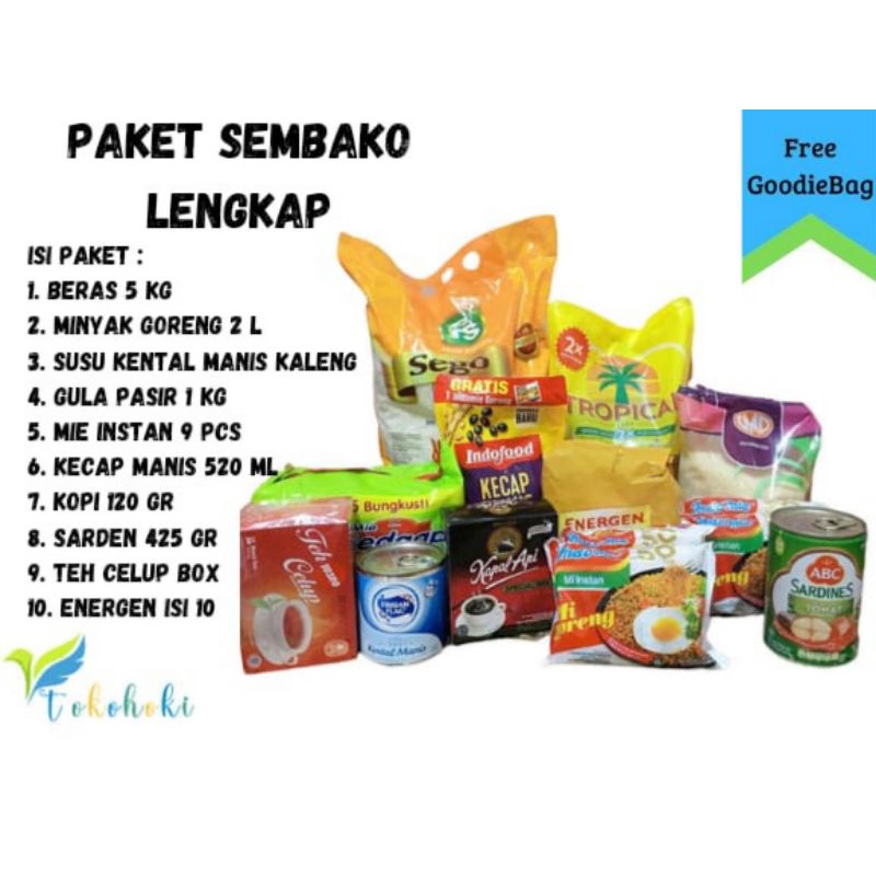 Jual PAKET SEMBAKO LENGKAP | Shopee Indonesia