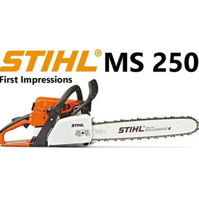 Jual MESIN CHAIN SAW STIHL MS 250 / 20 INCH ORIGINAL | Shopee Indonesia