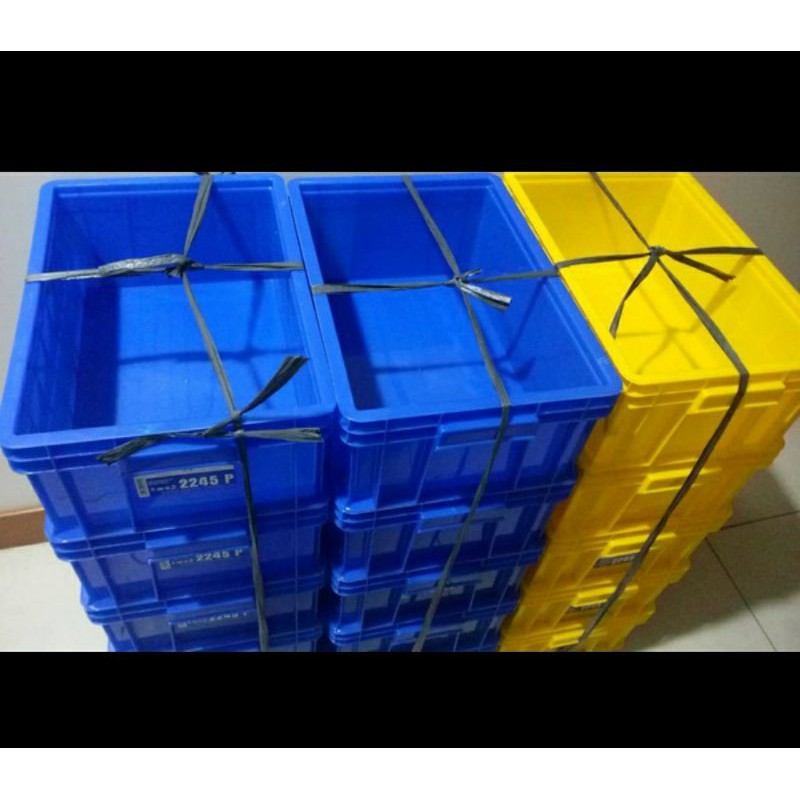 Jual 42x28x16 Box Container Green Leaf 2245 P / Bak Kolam Ikan 2245P ...