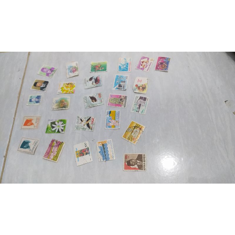 Jual Perangko Indonesia murah 26 lembar berbeda2 | Shopee Indonesia