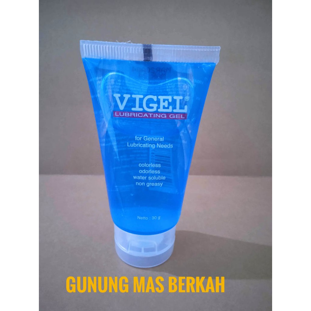 Jual VIGEL GEL Vigel Lubricating Gel Kemasan 30 gr dan 60 gr | Shopee ...
