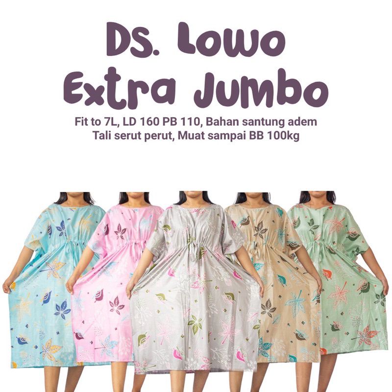 Jual Daster Lowo Serut Super Extra jumbo 7L xxxxxxl ld 160cm kotif ...