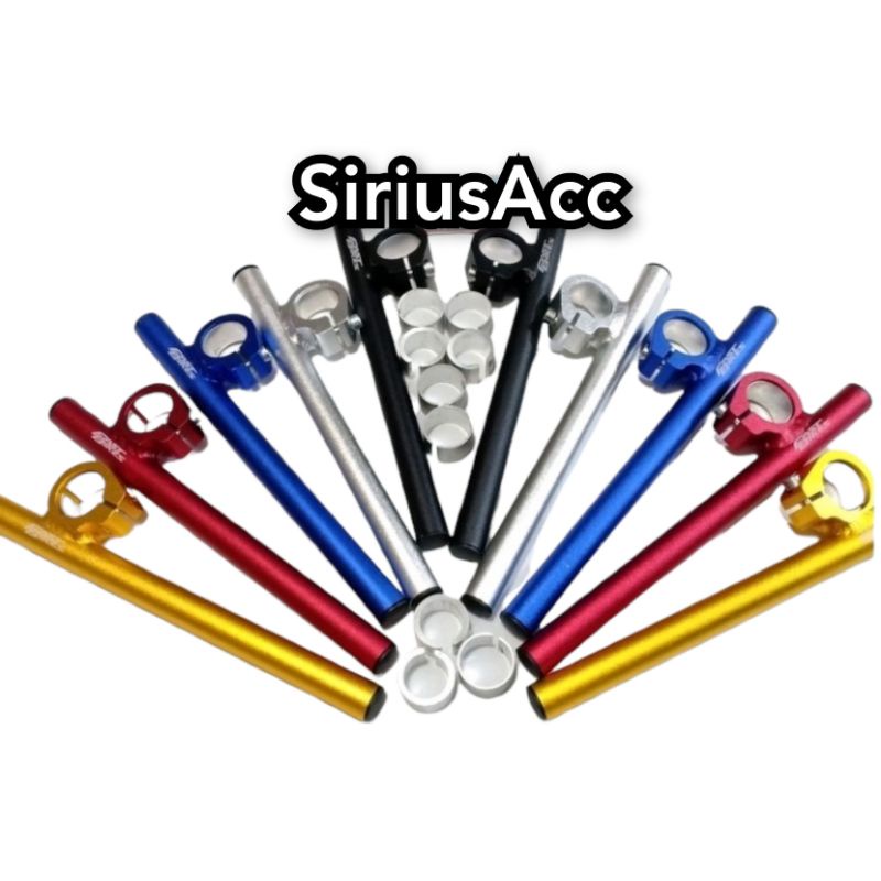 Jual Stang Jepit Drag 15 Derajat Stang Drag CNC Universal Satria Ninja ...