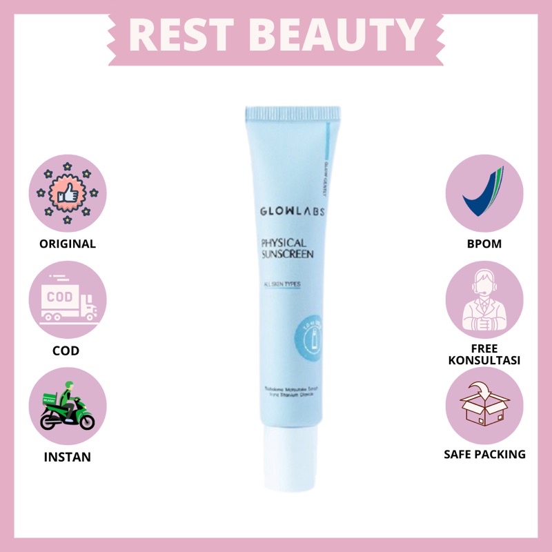Jual GLOWLABS - Glowlabs Physical Sunscreen | Shopee Indonesia