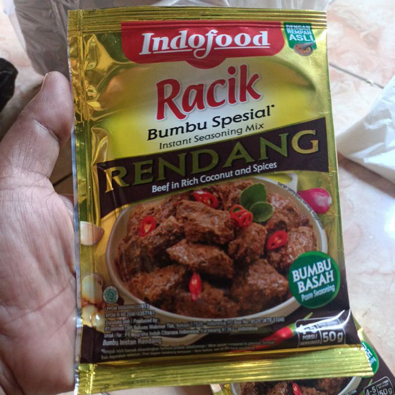 Jual Bumbu Rendang Racik Indofood 50 gr | Shopee Indonesia