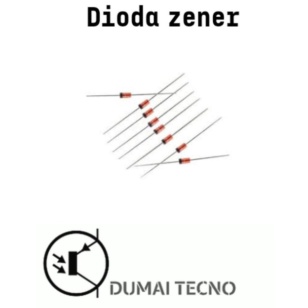 Jual DIODA ZENER DIODE ZENER DZ 12V 12 V 1/2W | Shopee Indonesia