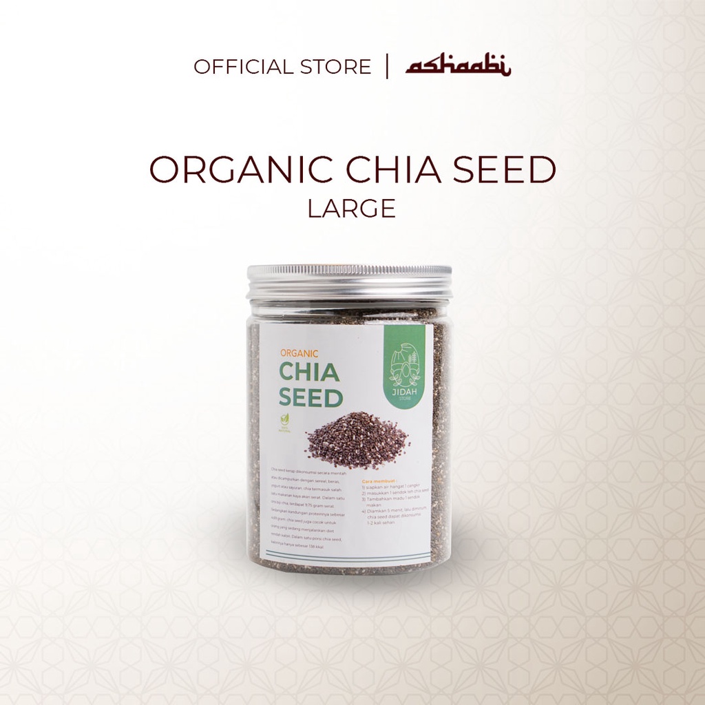Jual Chia Seed biji chia menu diet alami ORGANIC premium biji selasih ...