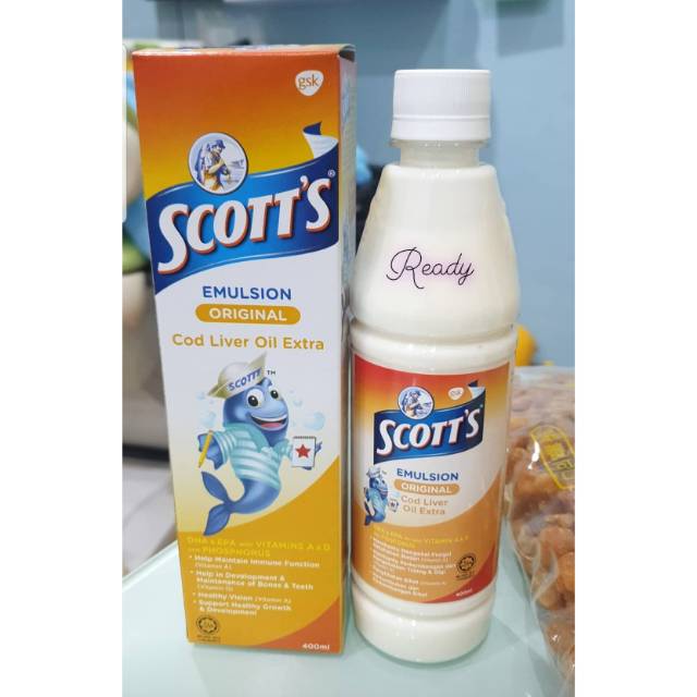 Jual SCOTT'S Emulsion Original 400ml | Shopee Indonesia