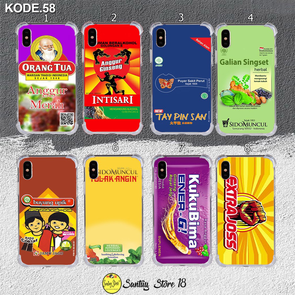 Jual Custom Case Anti Crack Fuze 2D Jamu Untuk All Type Kode 58 Bisa ...