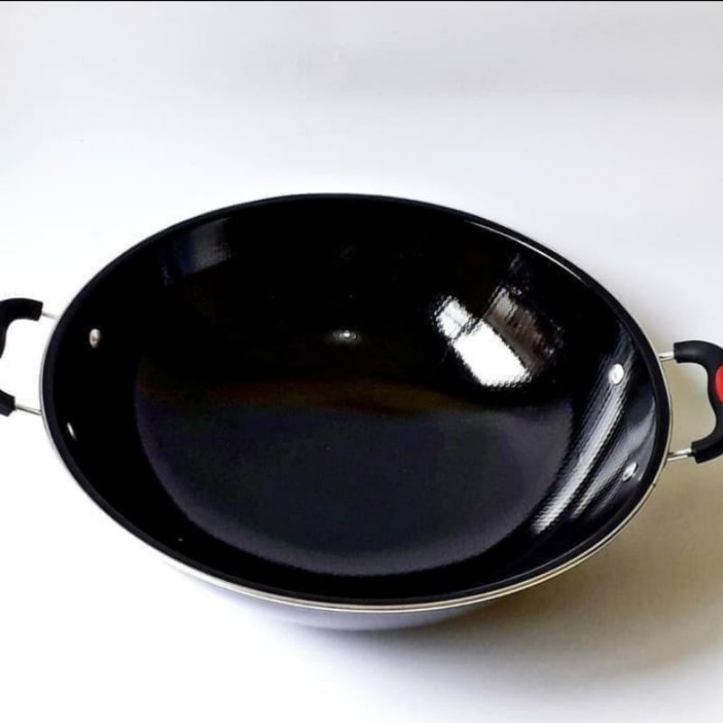 Jual Wajan Enamel Anti Lengket 32cm | Shopee Indonesia