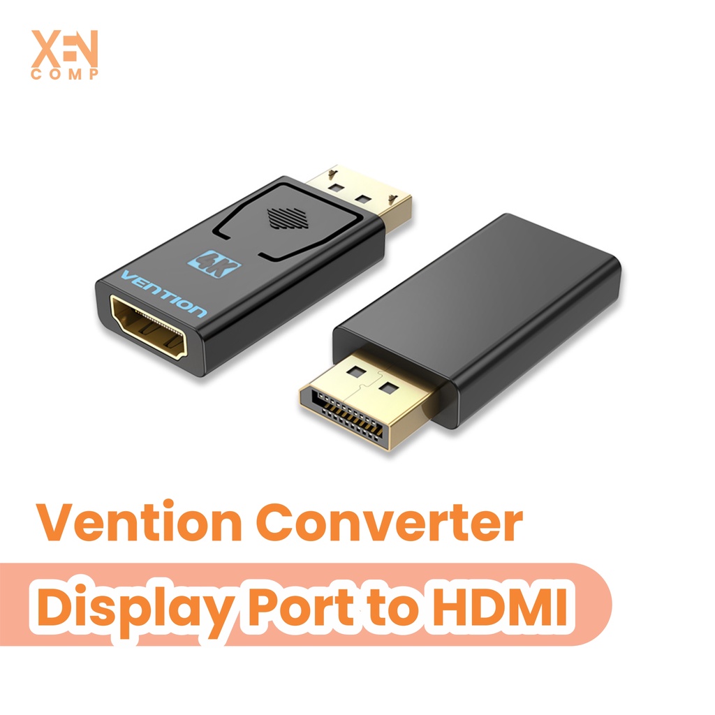Jual Converter DisplayPort DP Male to HDMI Female Vention Windows Adapter Laptop HBM / HPB ...