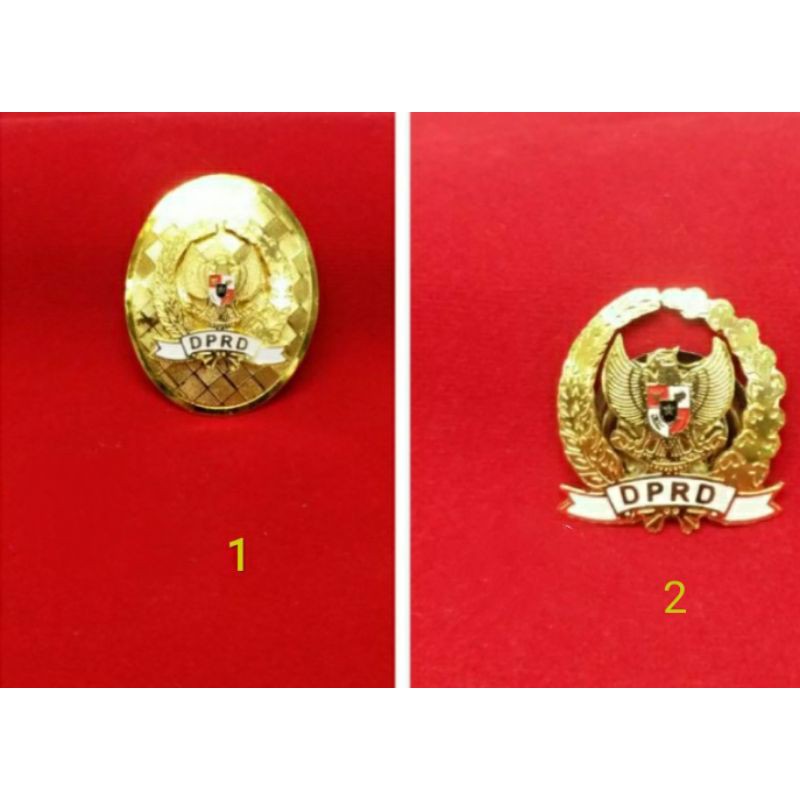 Jual pin DPRD terbaru Kuningan sepuh emas | Shopee Indonesia