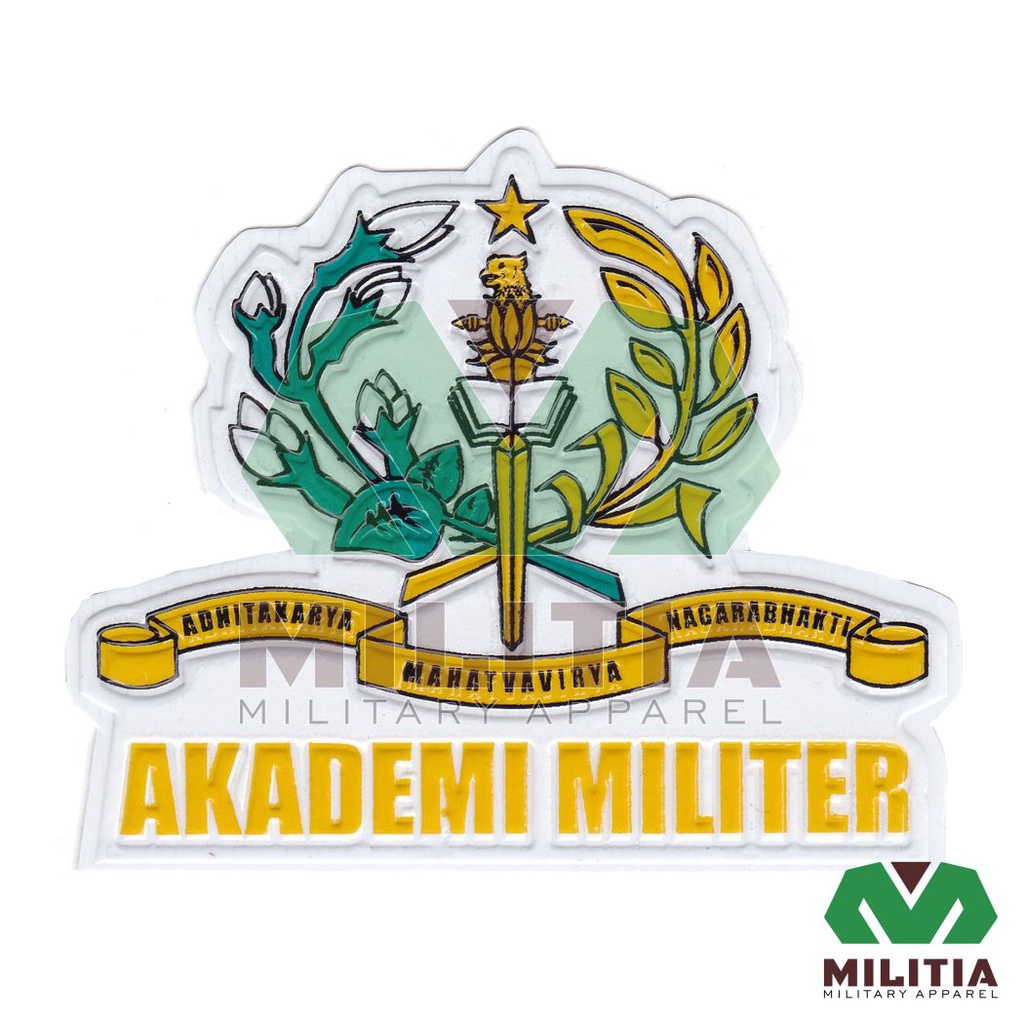 Jual Stiker Timbul AKADEMI MILITER AKMIL Logo | Shopee Indonesia