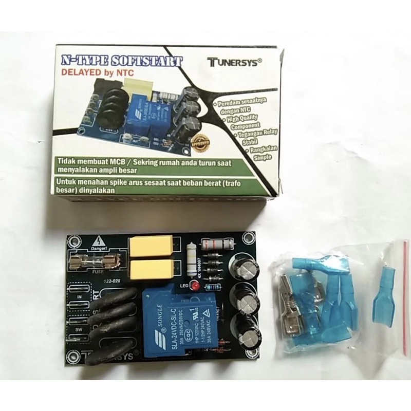 Jual Tunersys N-Type Softstart NTC (20D-20) Relay 24v 30A | N type softstart delayed by NTC ...