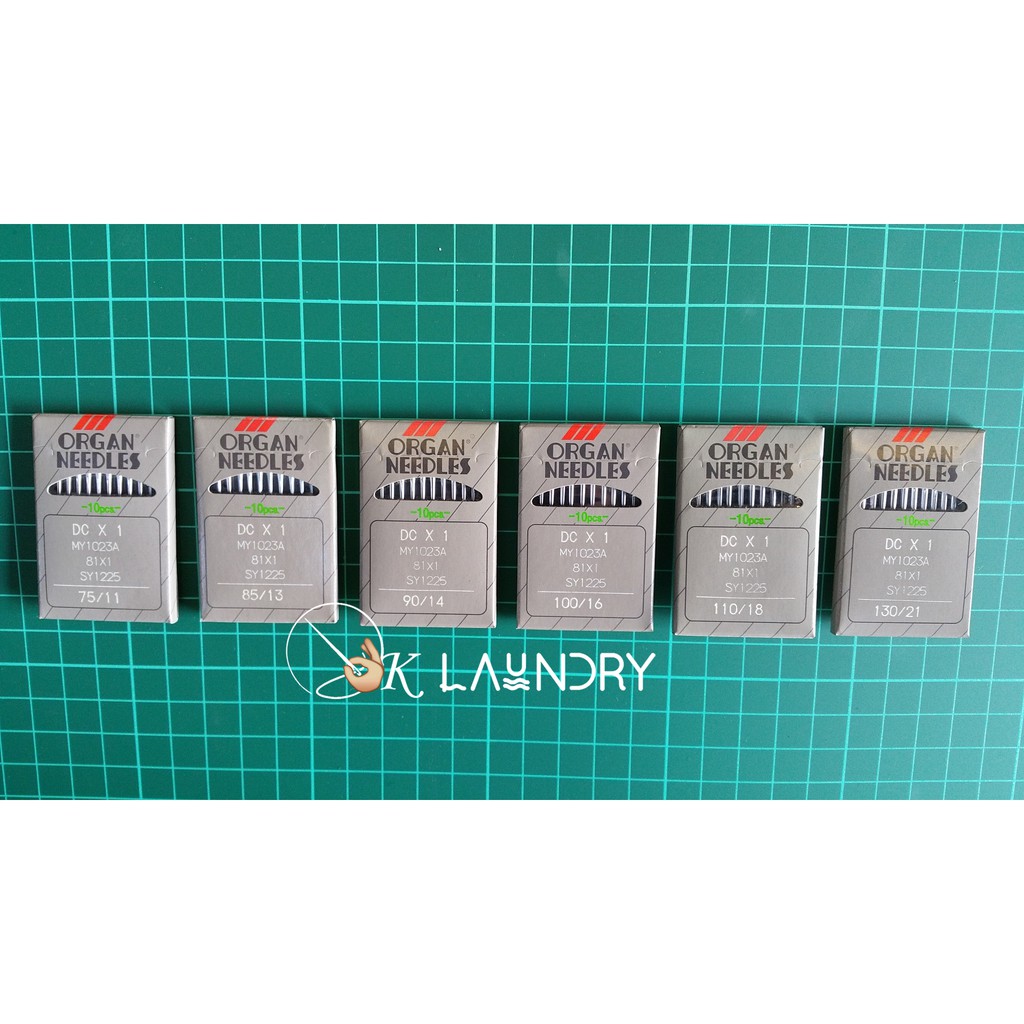 Jual Jarum Organ / Organ Needles DCx1 Mesin Obras Industri & Tradisional | Shopee Indonesia