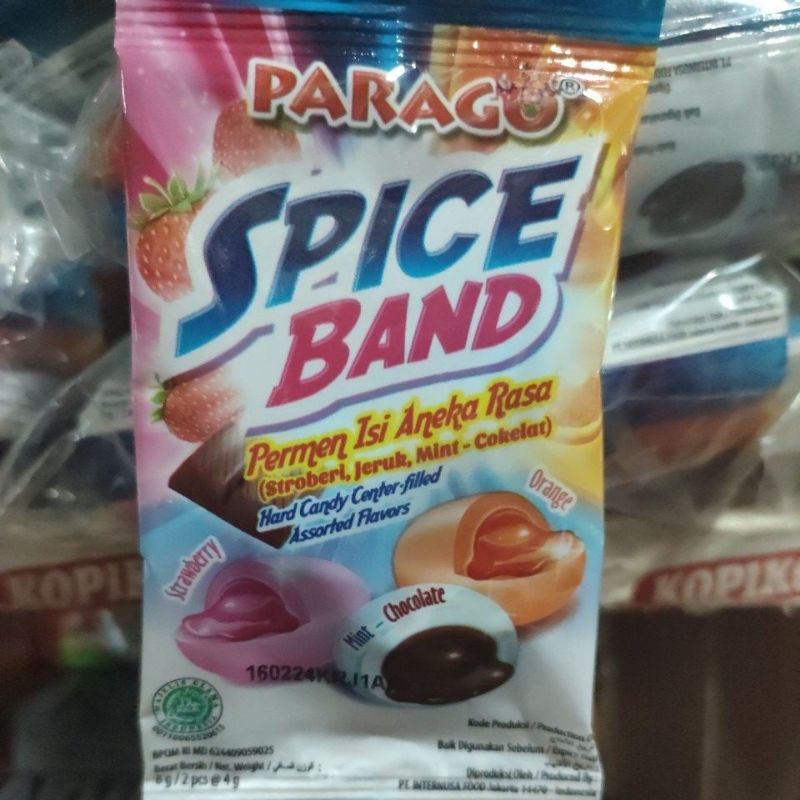 Jual parago spice band permen isi aneka rasa | Shopee Indonesia