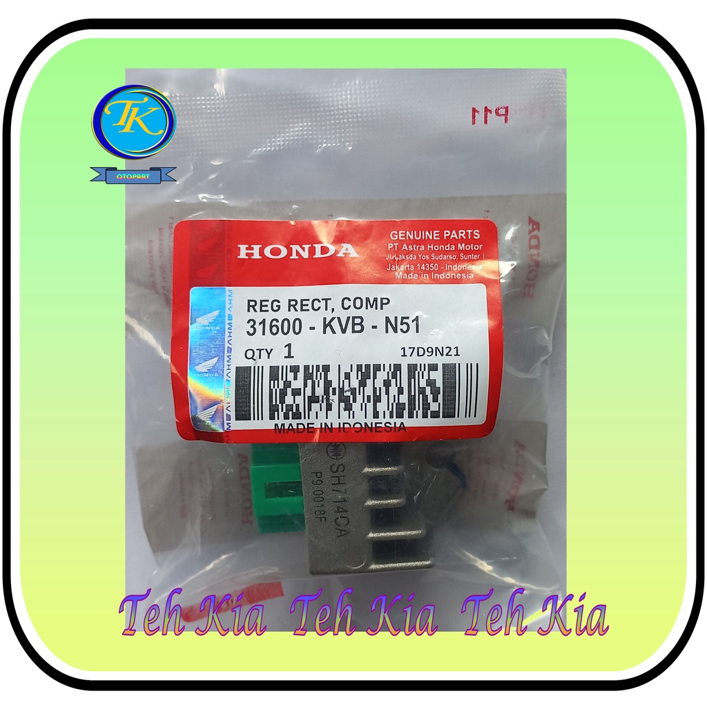 Jual Kiprok Regulator Beat, Vario, Spacy, Scoopy, Revo, Blade | Shopee ...