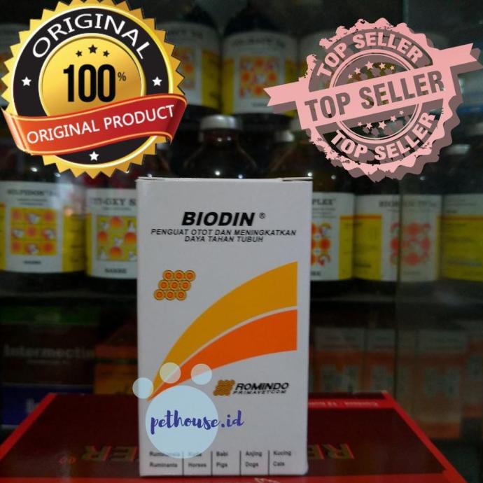 Jual [ Cod] Biodin Penguat Otot Dan Stamina Hewan Ternak/ Obat Injeksi ...