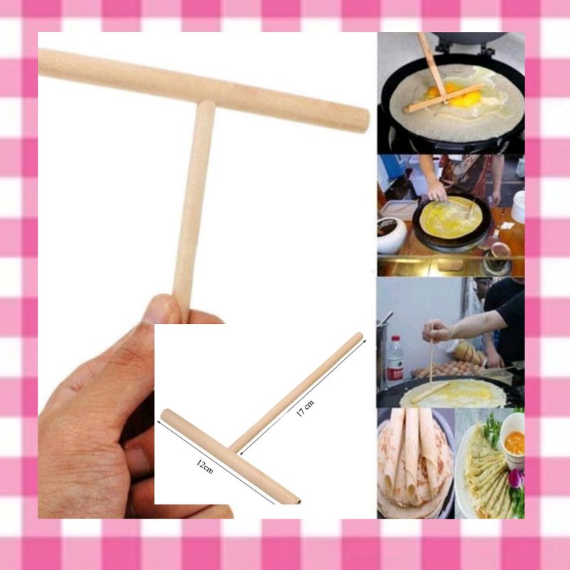 Jual Kayu perata kulit risol lumpia crepe | Shopee Indonesia