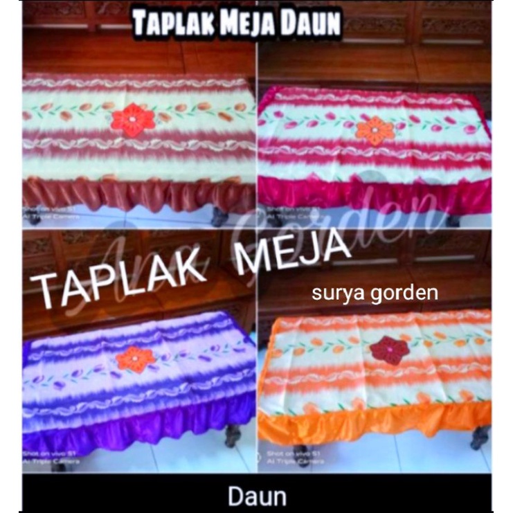 Jual TAPLAK Meja Tamu rumbai kain minimalis tebal murah | Shopee Indonesia