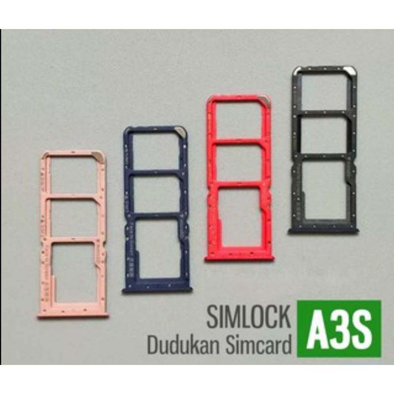 Jual DUDUKAN KARTU OPPO A3S/SIM TRAY OPPO A3A | Shopee Indonesia
