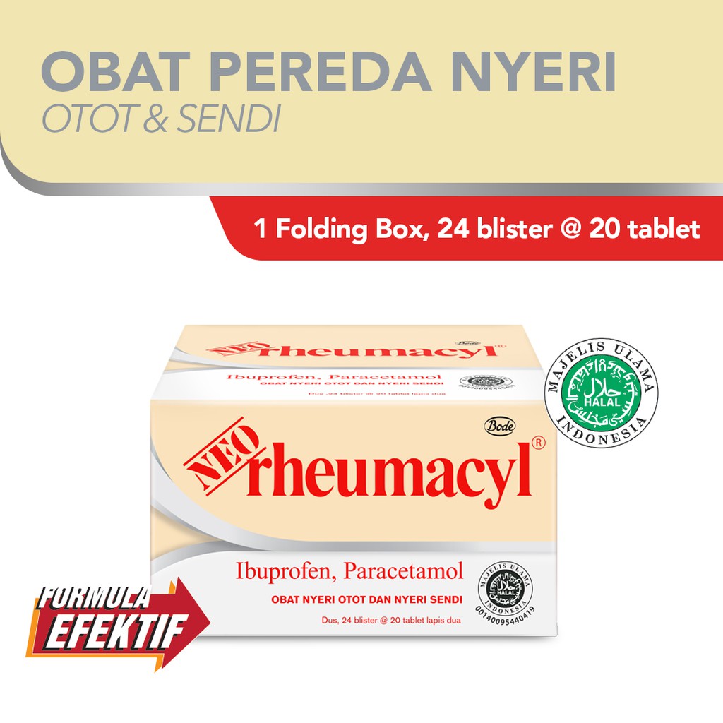 Jual Neo Rheumacyl Tablet (1 Folding Box @24 blister) [EXP : 10.2026 ...