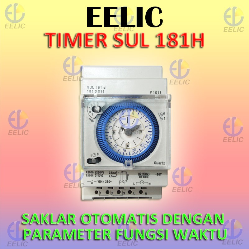 Jual EELIC SAT-S181D Saklar Timer Atau Timer Switch AC 16A 110V 230V 50 ...