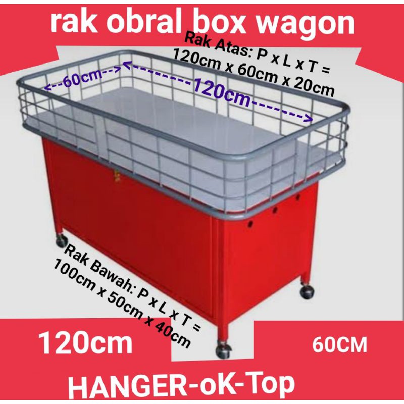 Jual rak wagon obral / box keranjang obral | Shopee Indonesia