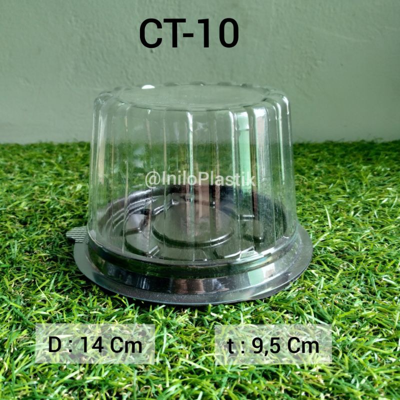 Jual Mika Bolu Bulat CT 10 / Cake Tray /Tray Kue Tart / Mika Pudding ...