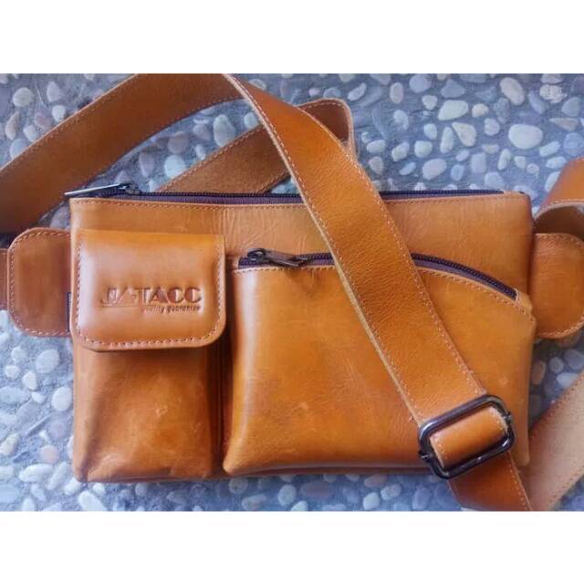 Jual Bodybag full kulit | Shopee Indonesia