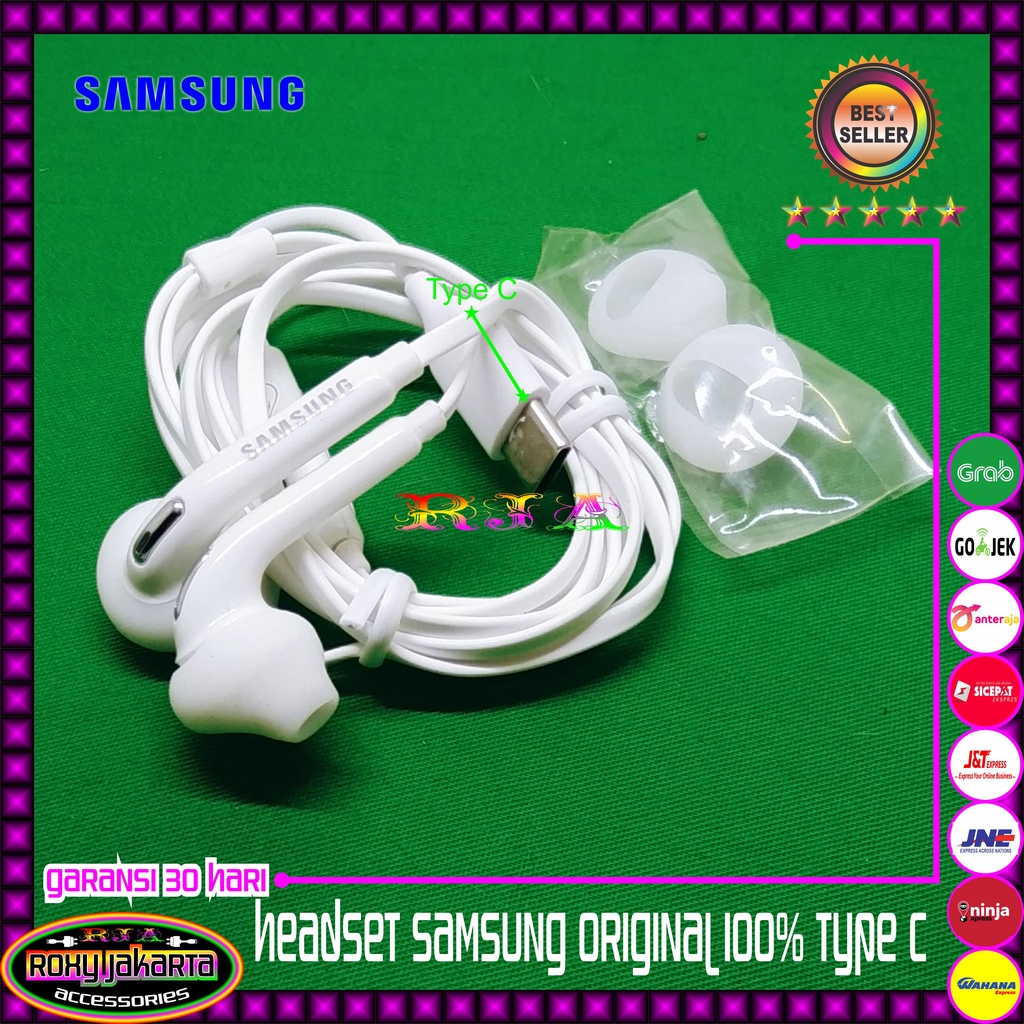 Jual Headset Earphone Samsung Galaxy A53 5G A33 5G Type C ORIGINAL ...