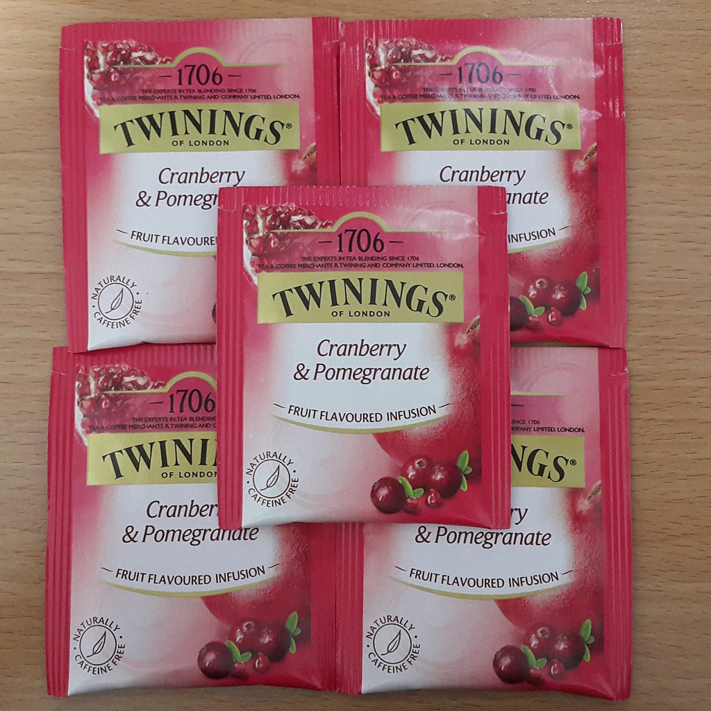 Jual Twinings Cranberry & Pomegranate Tea Sachet | Shopee Indonesia