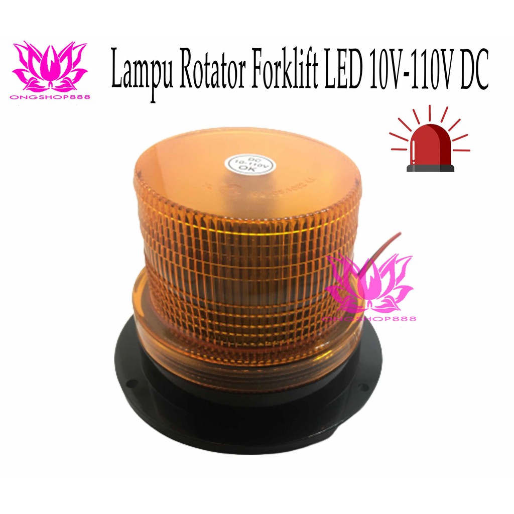 Jual Lampu Rotator Forklift LED Beacon 12V-110V | Shopee Indonesia